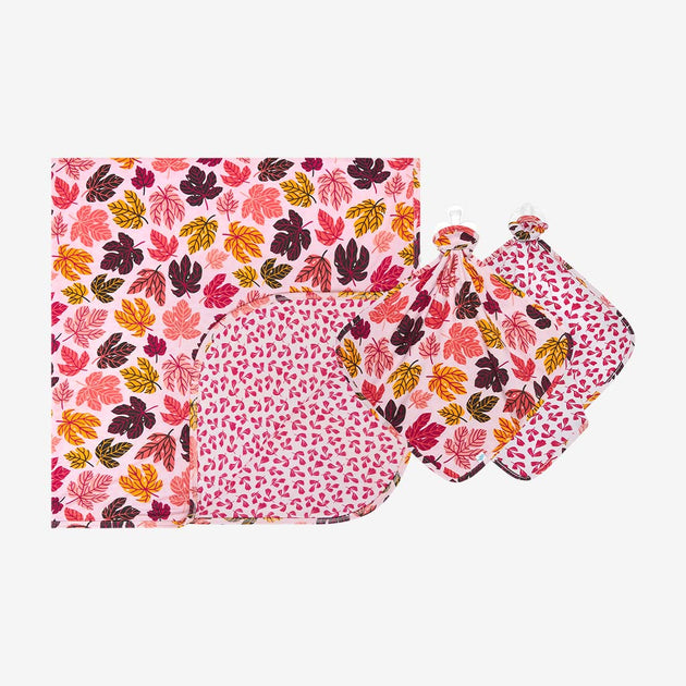 Posh Peanut Double Sided Patoo & Lovey Set | Autumn – The Baby's Crib